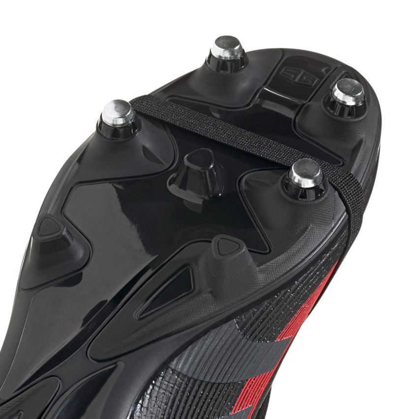 Botas de Rugby Predator League FT con Tacos Híbridos Todo Terreno Negro ...