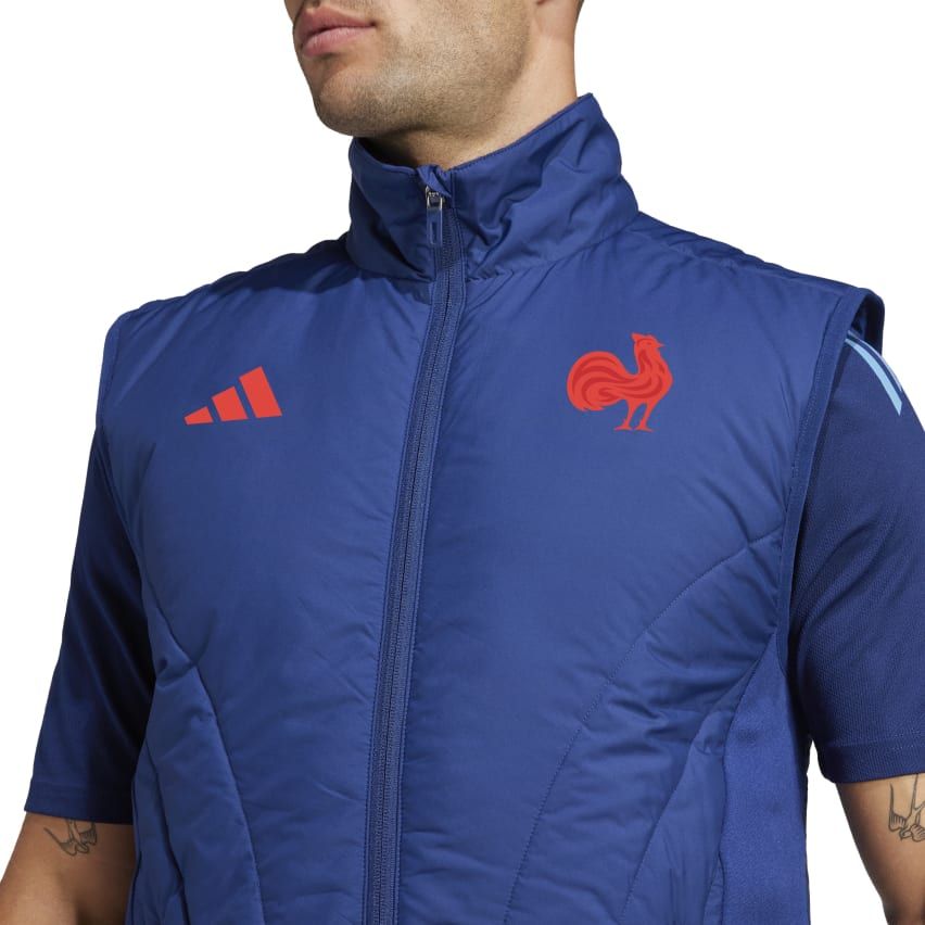 Chaleco sin Mangas Rugby Francia 2024/2025 - Adidas | boutique-rugby.com