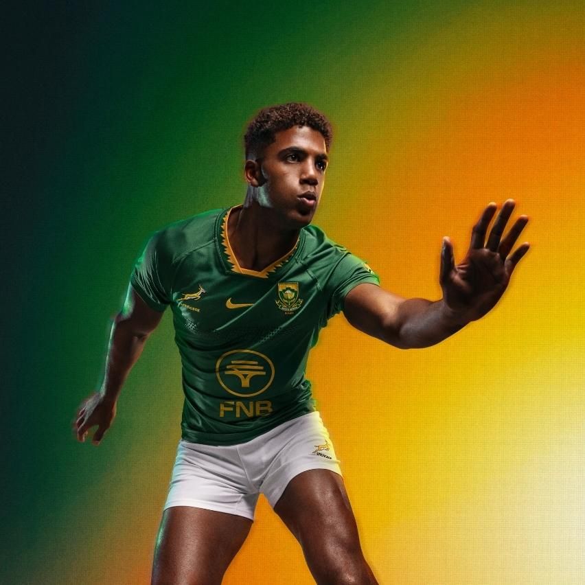 Camiseta Match Rugby Hombre - Sudáfrica 2025/2026 | Nike