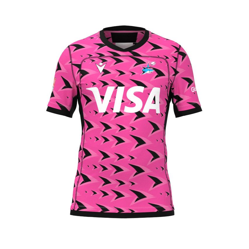 Camiseta Rugby Exterior Miami Sharks 2024/2025 - Macron