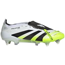 Botas de Rugby Hombre Predator - SG blancas amarillas | Adidas