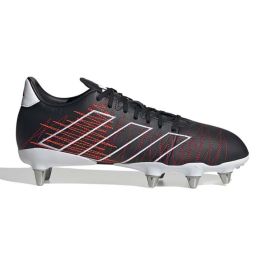 Botas de Rugby Kakari Elite SG con Tacos para Césped Grueso en Rojo y ...
